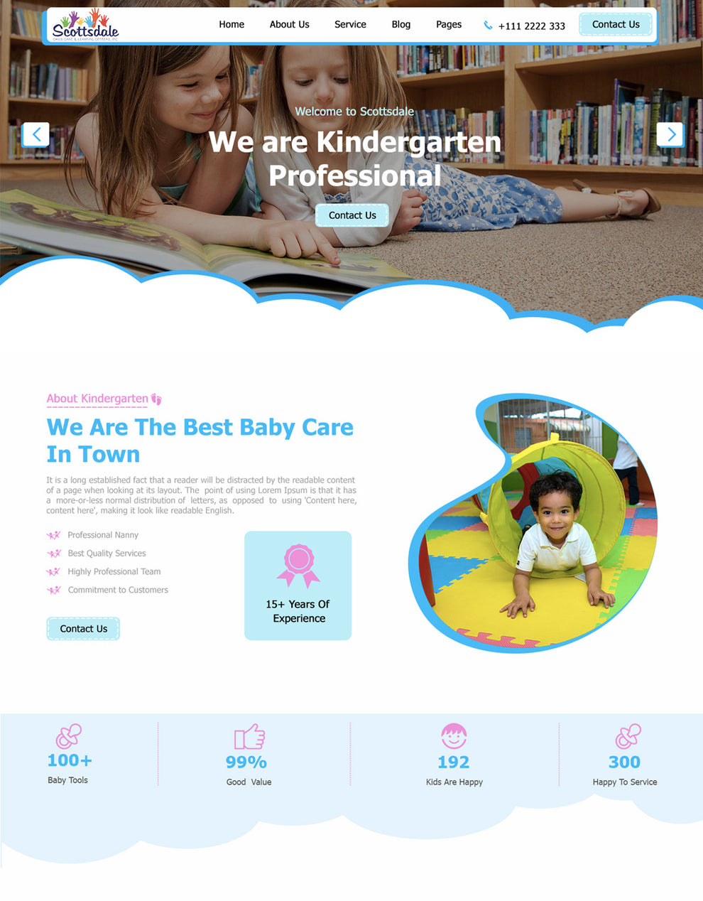Free Nursery School WordPress Theme – Logical Themes